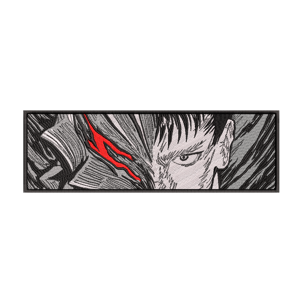 BERSERK GUTS EYES V4 – Bordados Recio