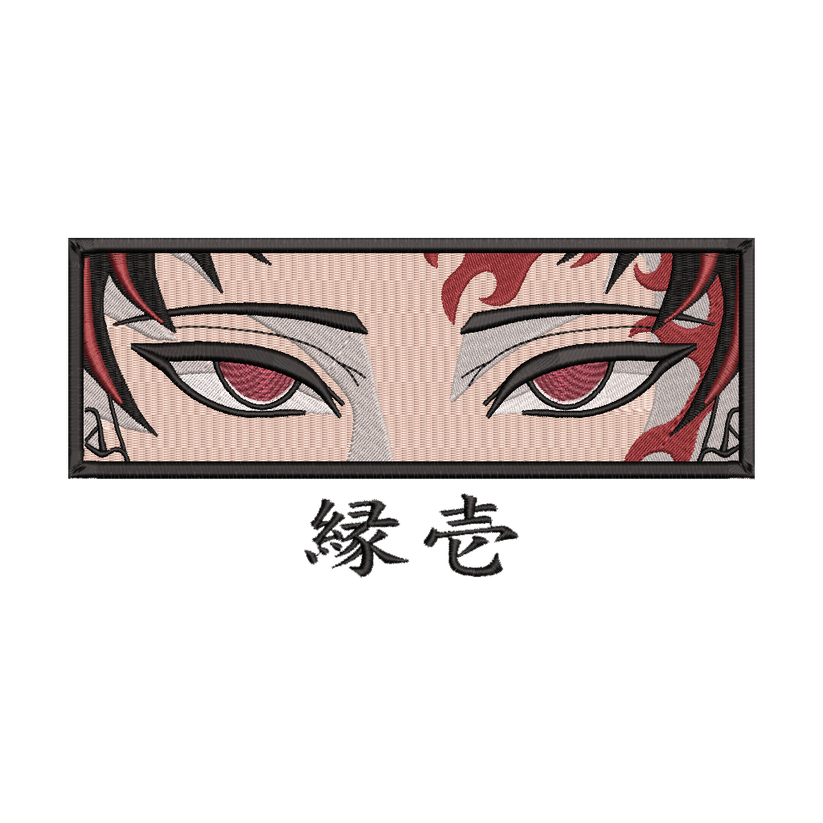 DEMON SLAYER YORIICHI EYES – Bordados Recio