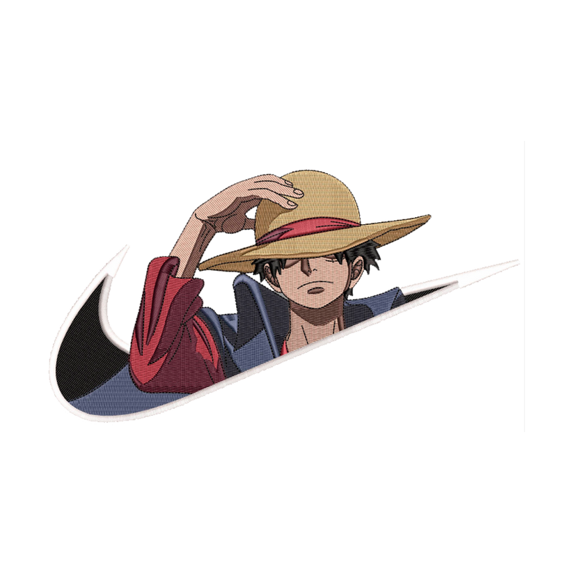 ONE PIECE LUFFY SWOOSH V2 – Bordados Recio